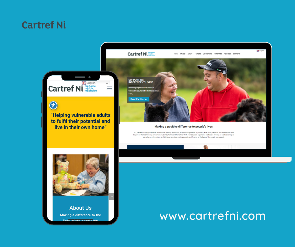 Cartref Ni Unveils New Accessible Website for Recruitment - Cartref Ni Ltd